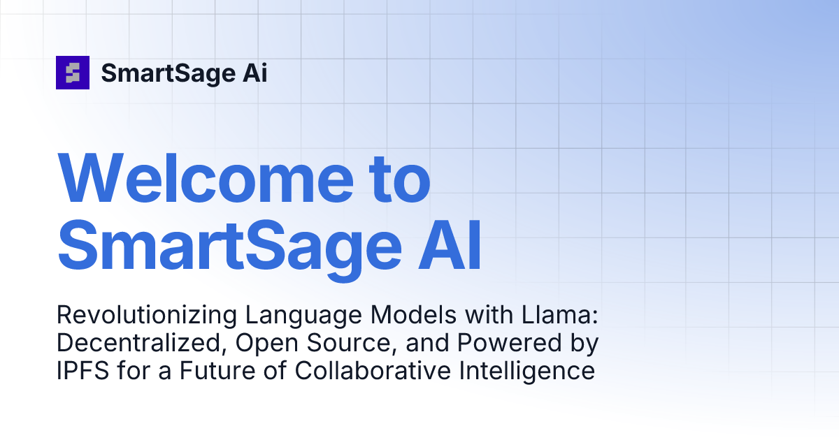 Welcome to SmartSage AI | SmartSage Ai